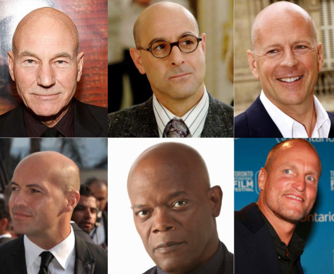 18 acteurs chauves noirs et blancs les plus célèbres de tous les temps