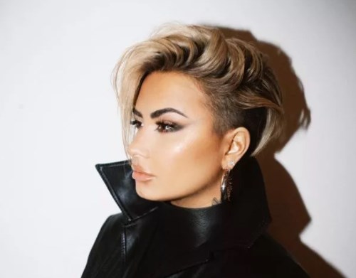 Demi Lovato's Versatile Hair 2023 - Hair System